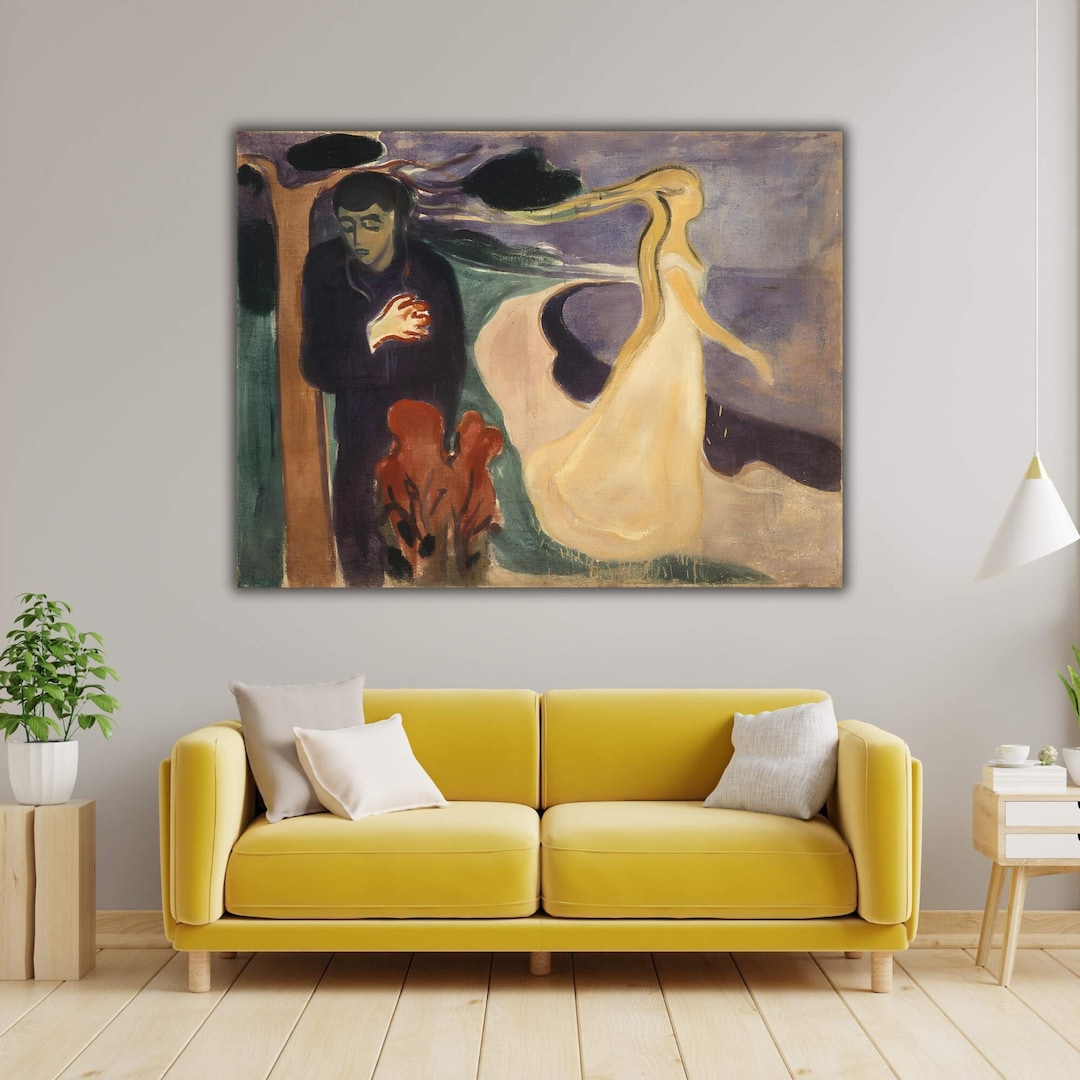 Separation by Edvard Munch Canvas Print, Edvard Munch Wall Art ...