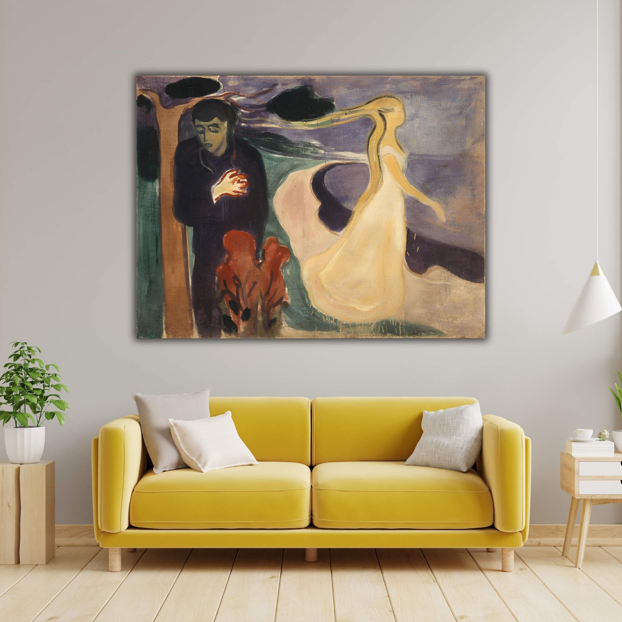 Separation by Edvard Munch Canvas Print, Edvard Munch Wall Art ...