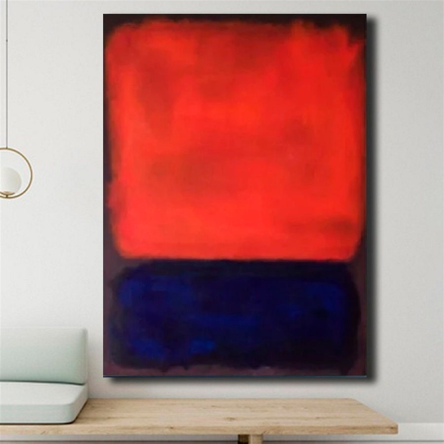 Mark Rothko No.14 1960 Print Mark Rothko Canvas Print Mark - Etsy