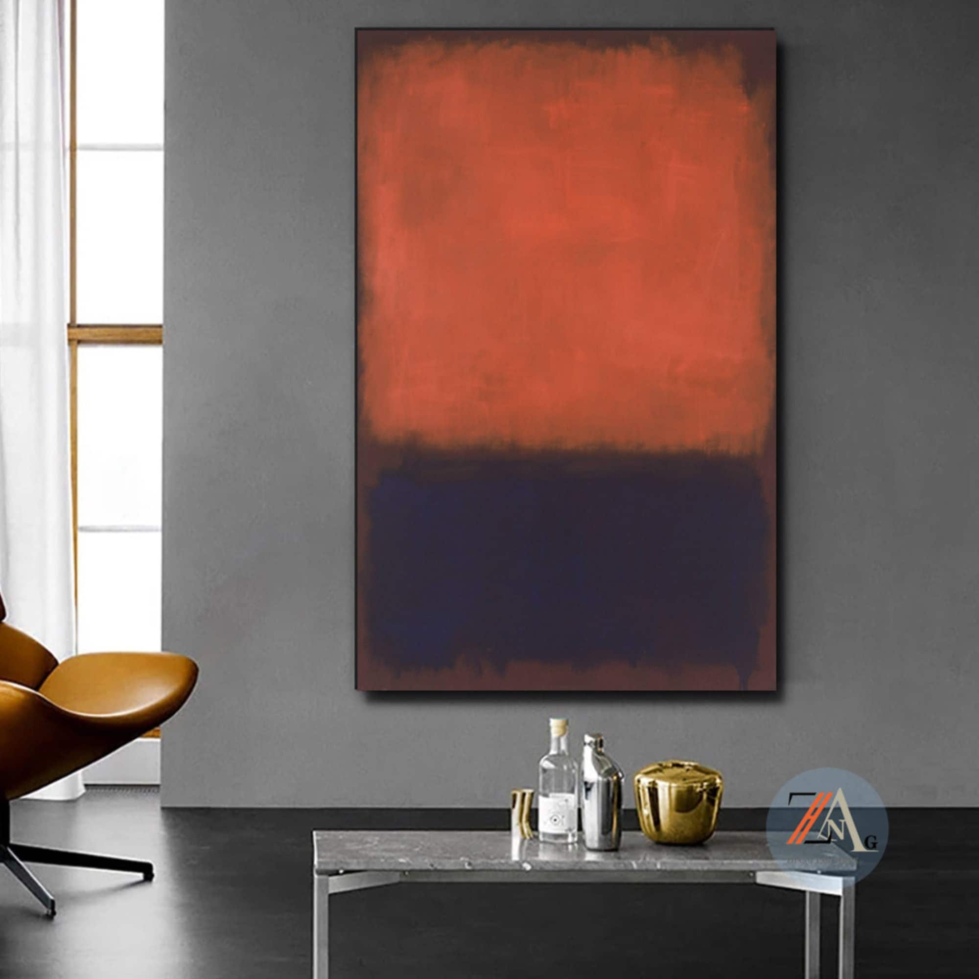 Mark Rothko No.14 Wall Art, Mark Rothko Canvas Print, Mark Rothko ...