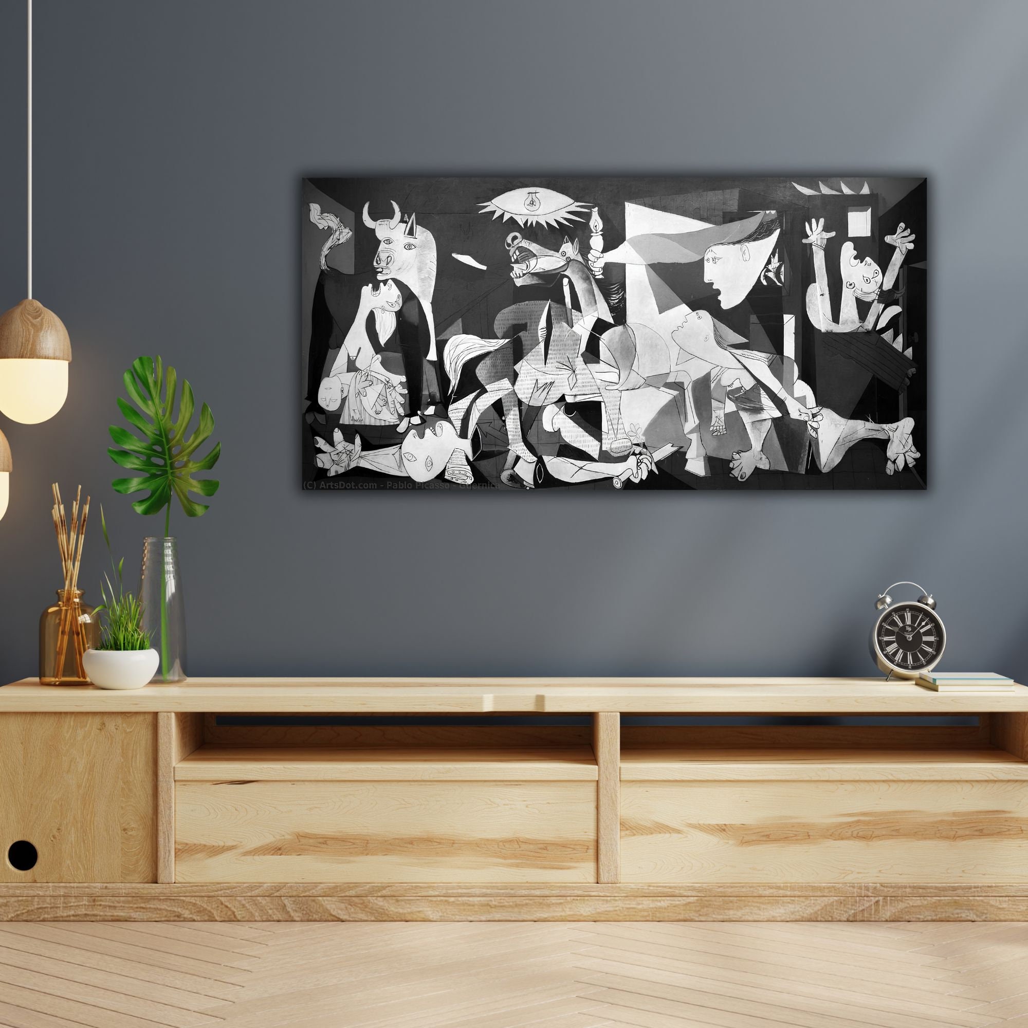 Guernica by Picasso Canvas Print, Guernica Wall Art, Pablo Picasso ...