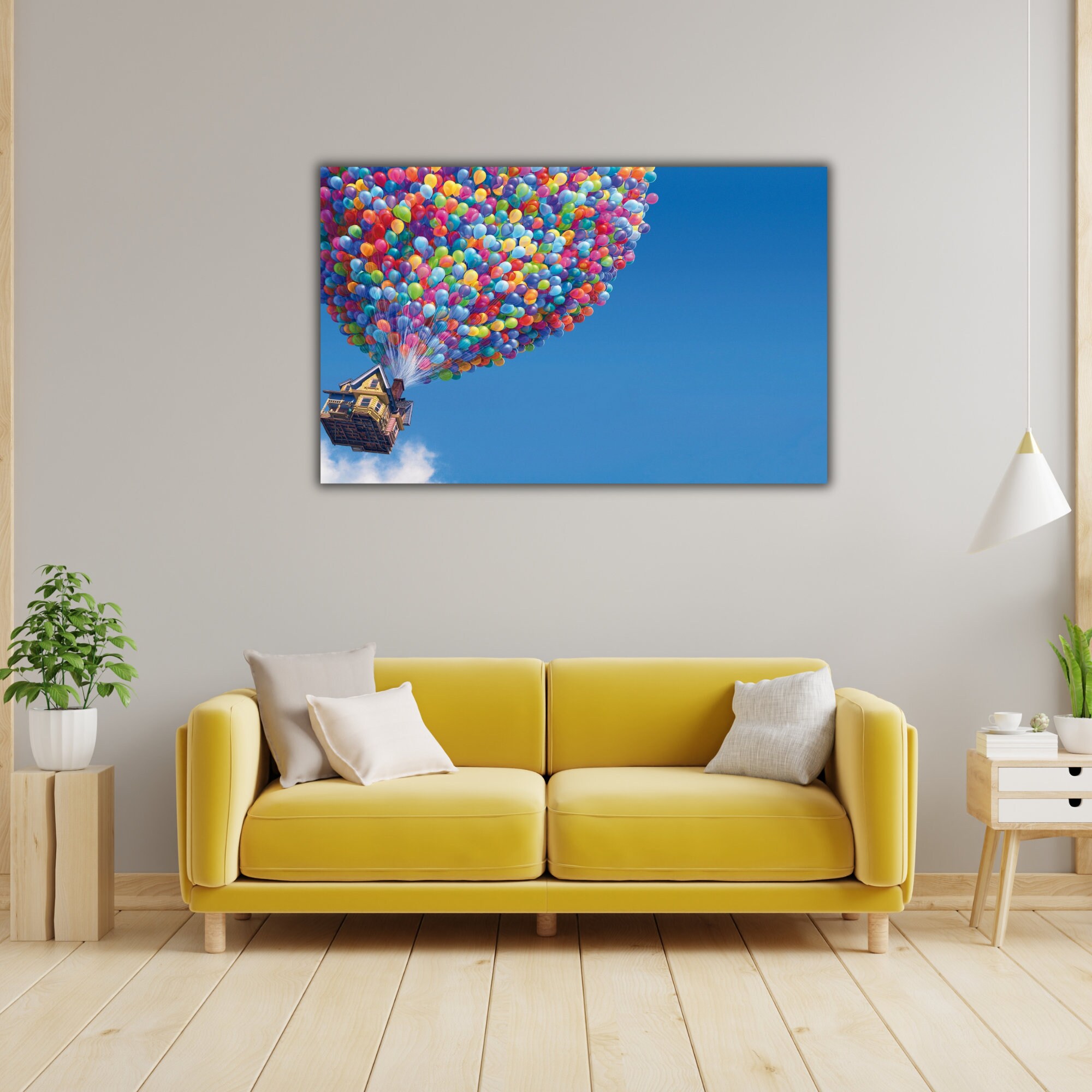 Pixar up Canvas Print up Pixar Wall Art Pixar Canvas for - Etsy