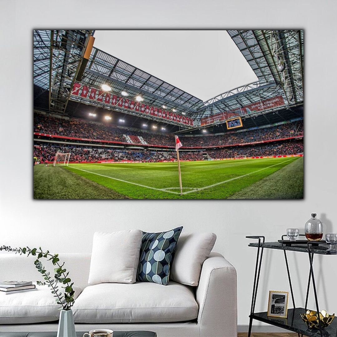 Amsterdam Arena Wall Art, Johan Cruijff Arena Canvas Print, Ajax Match ...