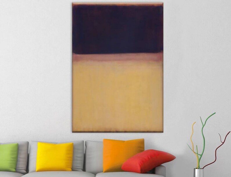 Mark Rothko Set of 3 Wall Art Mark Rothko Canvas Prints Mark - Etsy