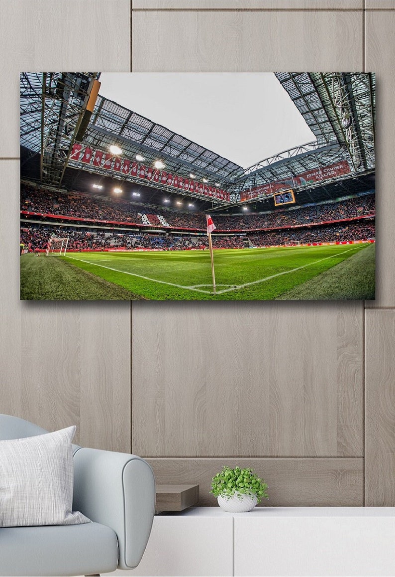 Amsterdam Arena Wall Art Johan Cruijff Arena Canvas Print - Etsy