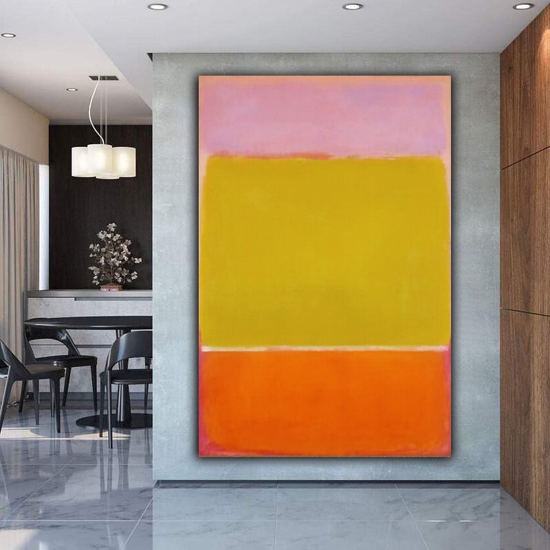 Mark Rothko No.7 Wall Decor, Mark Rothko Prints, Mark Rothko Canvas ...