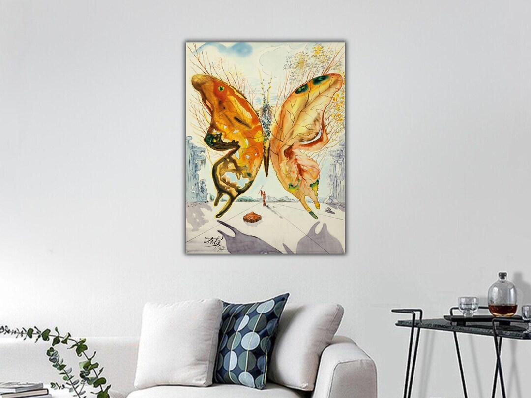 Venus Butterfly by Dali 1947 Print, Salvador Exhibition Poster, Dali ...