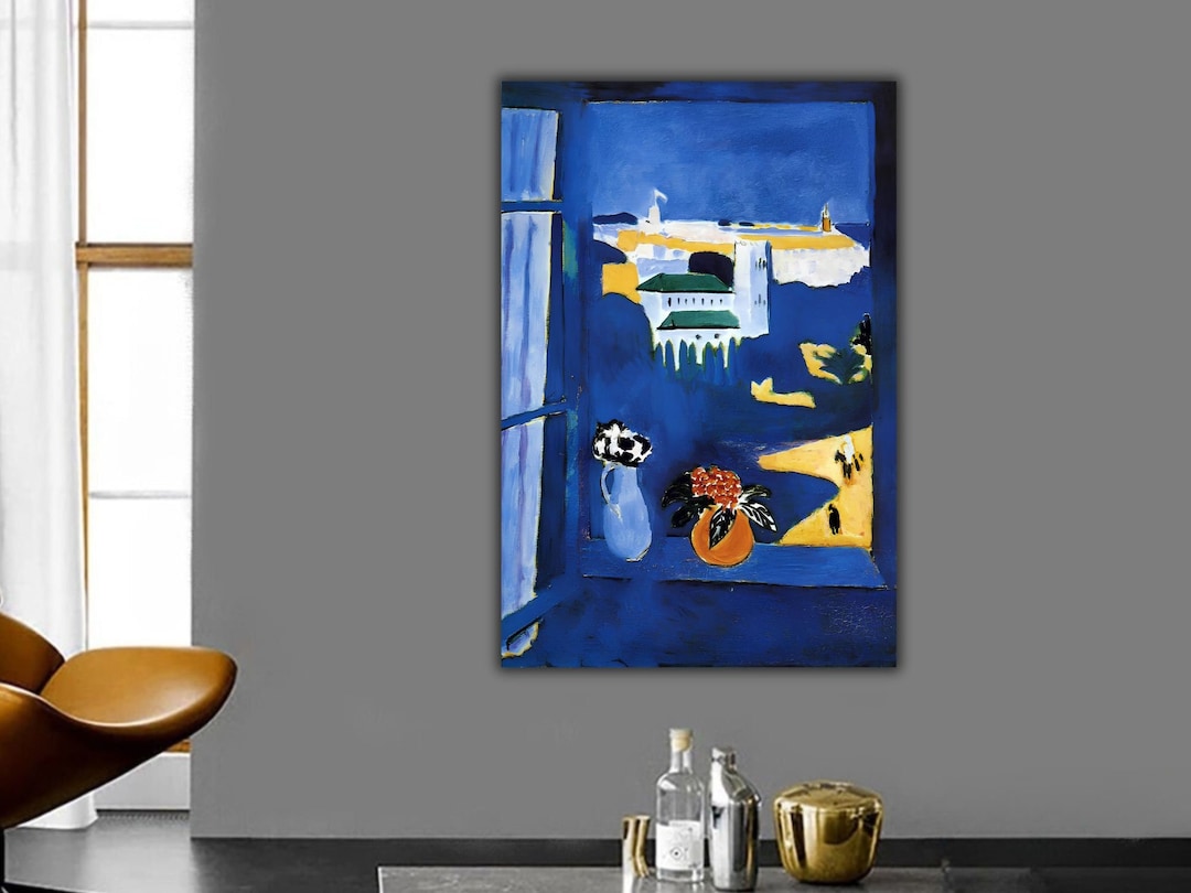 Window at Tangier Wall Art, Matisse Canvas Print, Henri Matisse ...