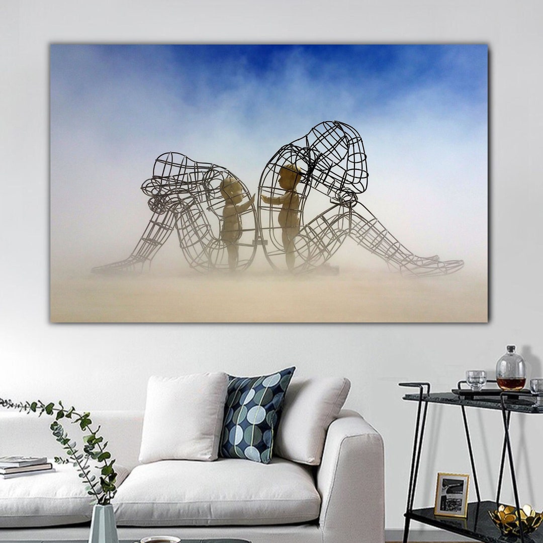 Alexander Milov Love Art Two People Turning Their Backs on - Etsy
