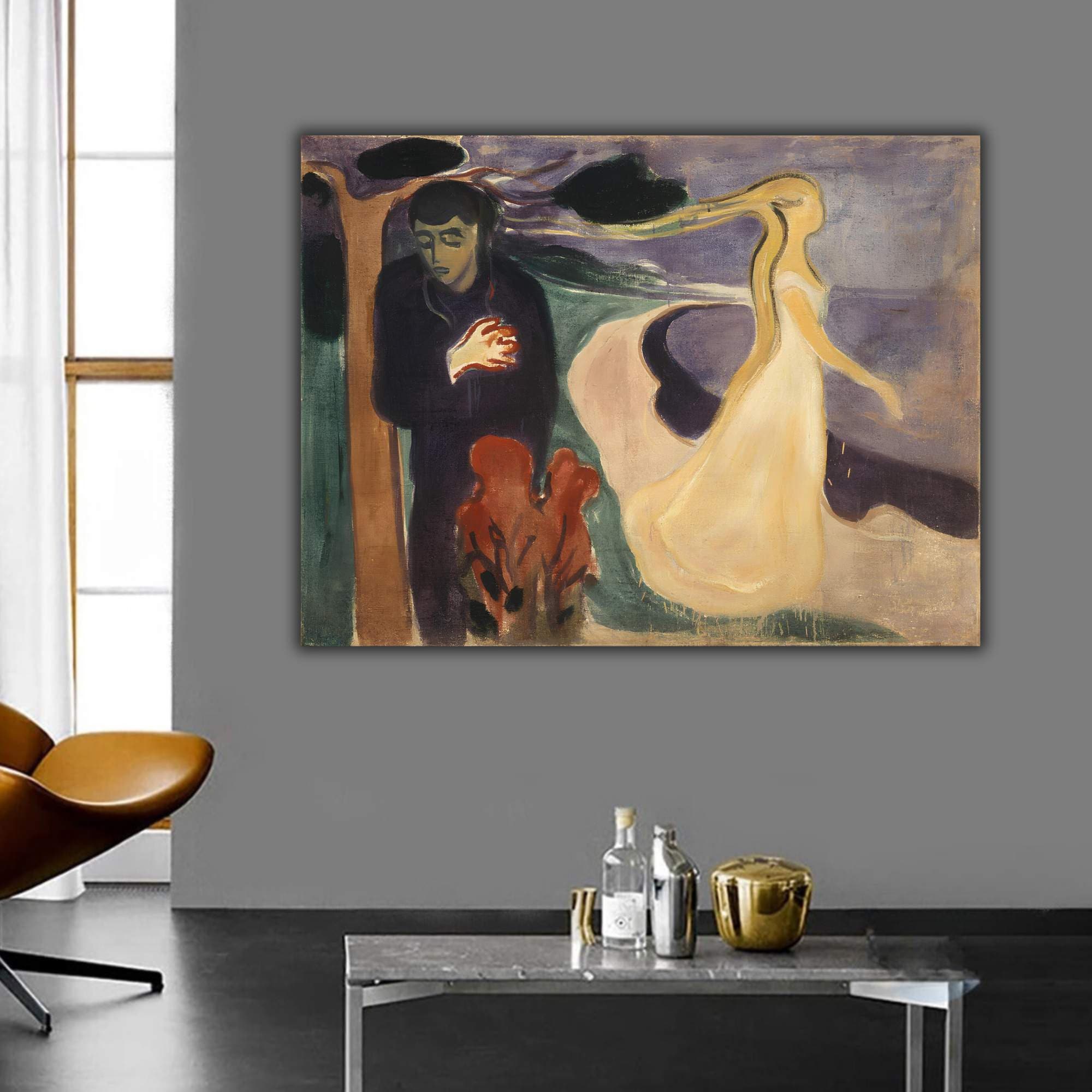 Separation by Edvard Munch Canvas Print, Edvard Munch Wall Art ...