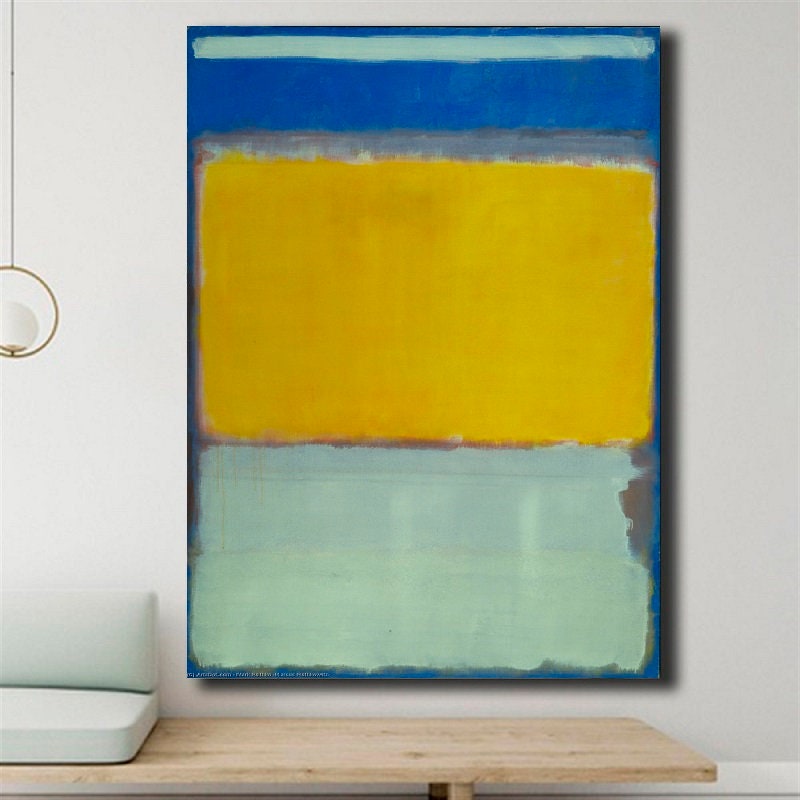 Mark Rothko No.10 Canvas Print, Mark Rothko Paints, Mark Rothko ...