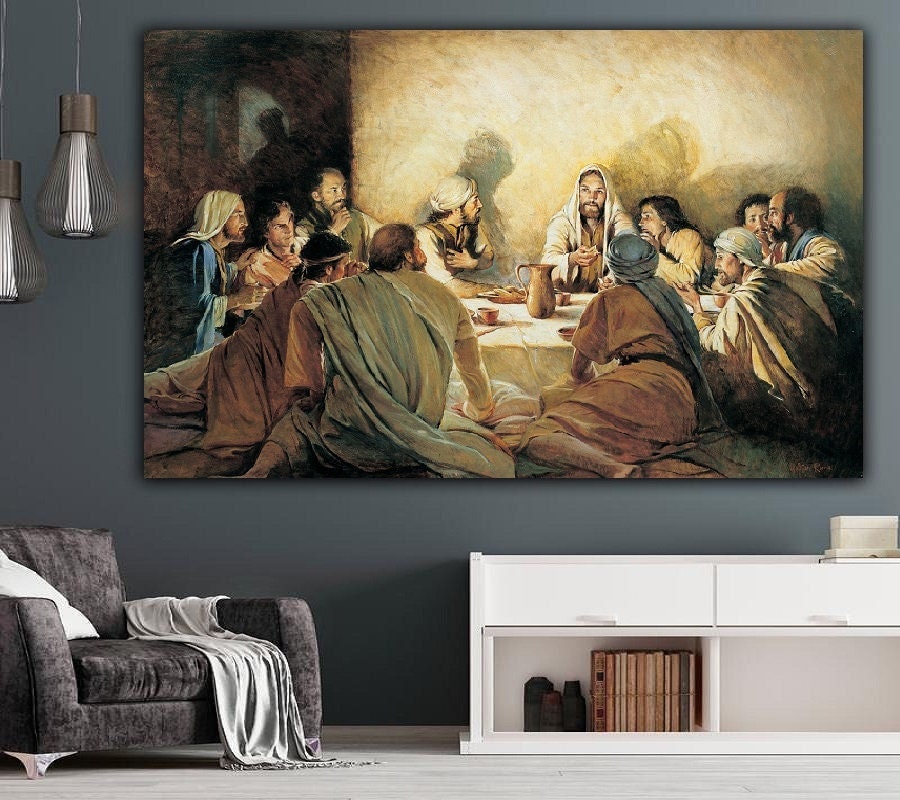 Last Supper Wall Art Last Supper Wall Decor Last Supper - Etsy