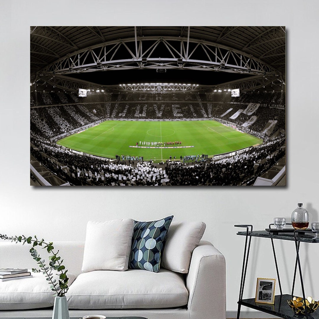Juventus Stadium Wall Art, Juventus Stadium Canvas Print, Juventus Fans ...