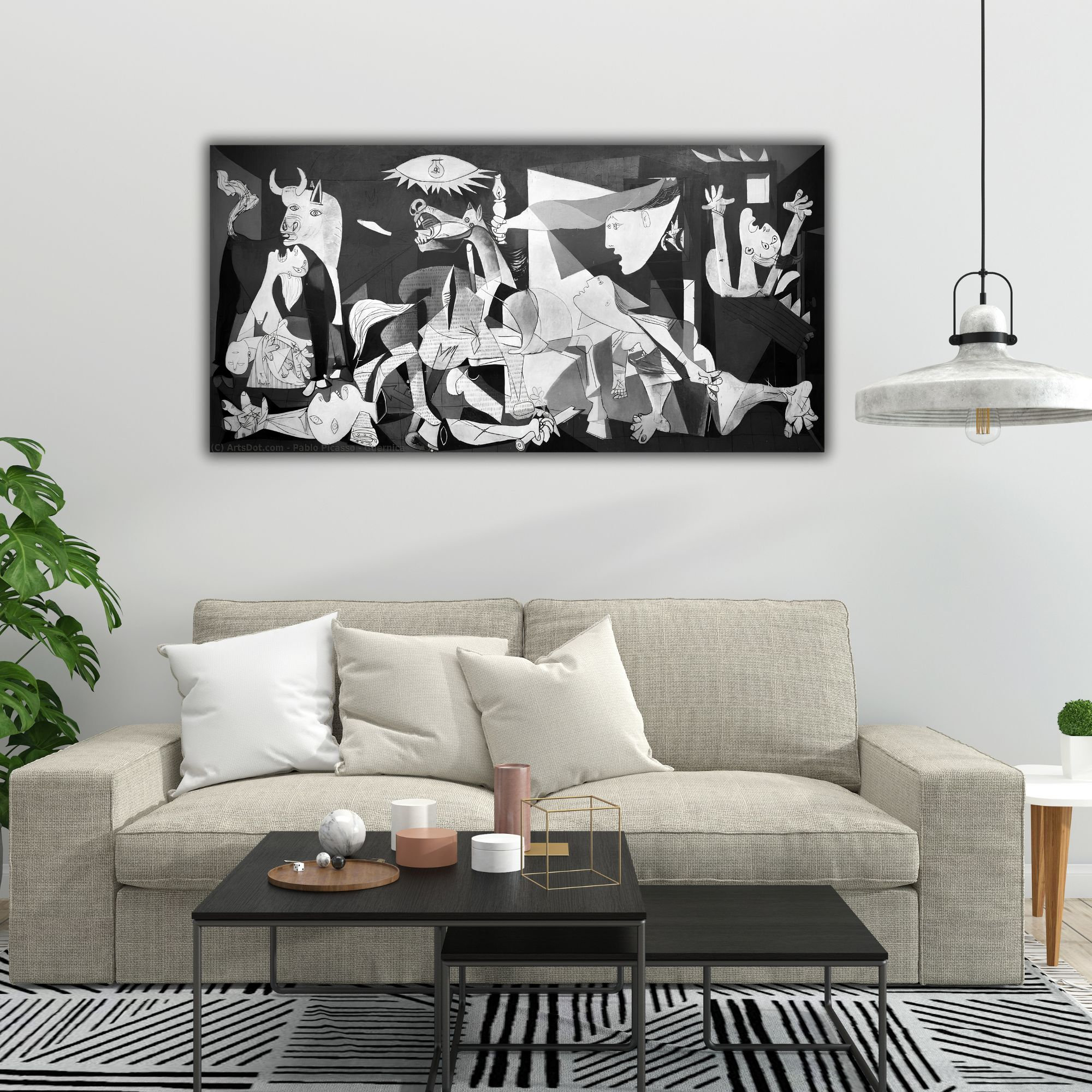 Guernica by Picasso Canvas Print, Guernica Wall Art, Pablo Picasso ...