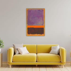 Mark Rothko No.16 Wall Art, Mark Rothko Canvas Print, Mark Rothko Wall ...