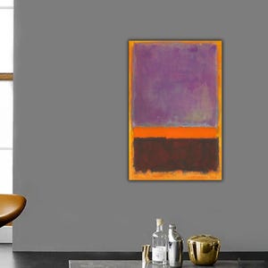 Mark Rothko No.16 Wall Art, Mark Rothko Canvas Print, Mark Rothko Wall ...