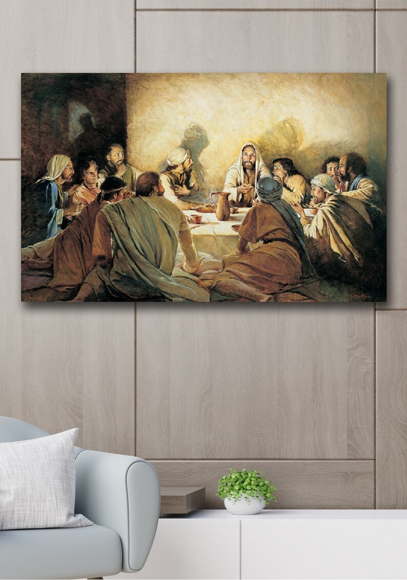 Last Supper Wall Art Last Supper Wall Decor Last Supper - Etsy