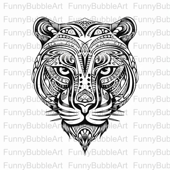 Cool Tribal Tiger Tattoos