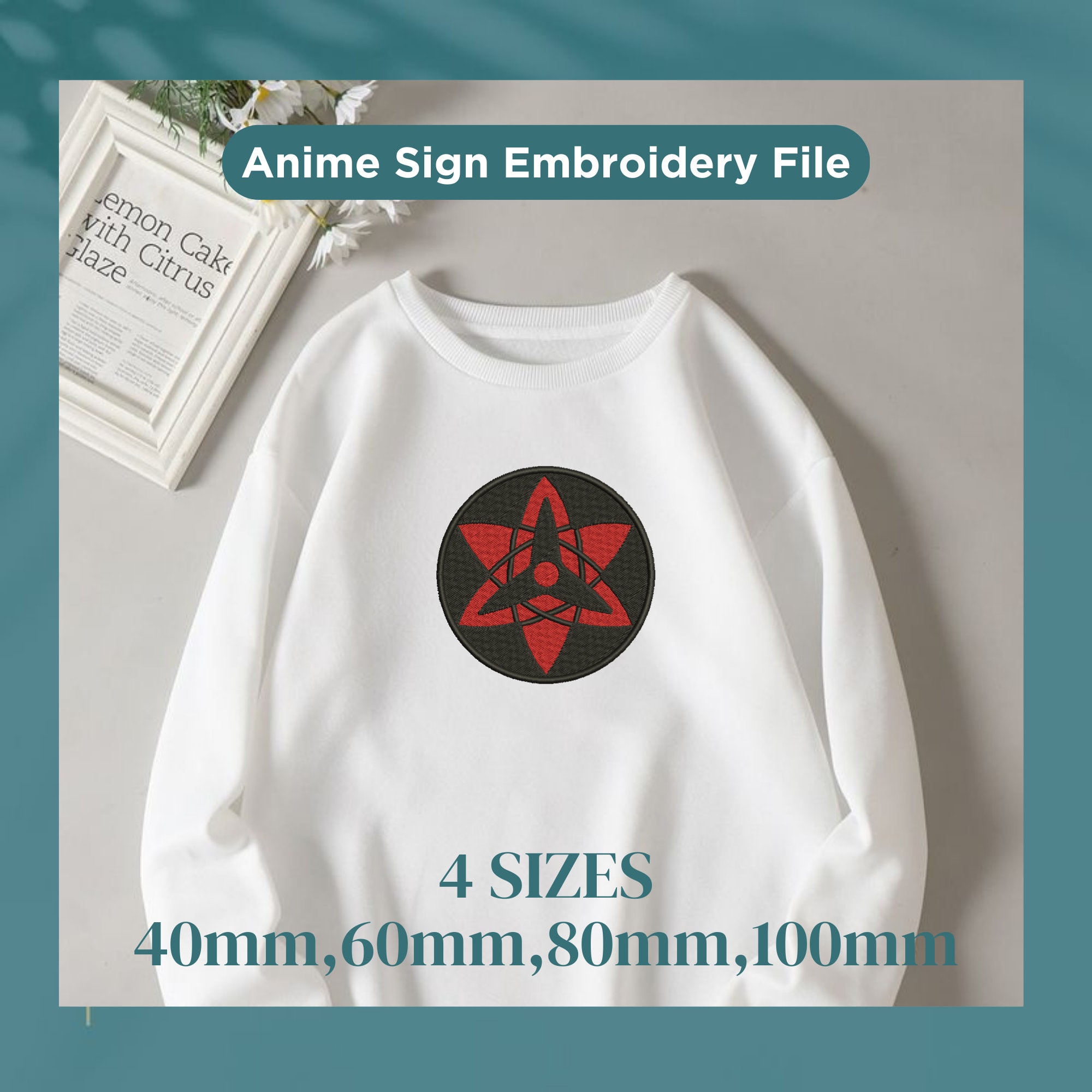 Anime Logo Anime Symbols Anime Embroidery Design Anime Inspired Anime ...