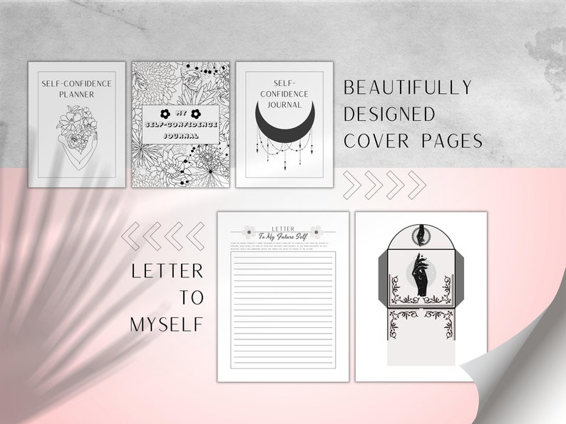 Self Confidence Journal PRINTABLE Self Esteem Planner Confidence ...