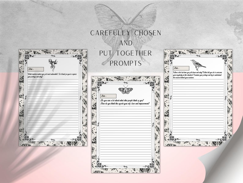 Shadow Work Journal Prompts PDF Shadow Work Workbook Inner - Etsy