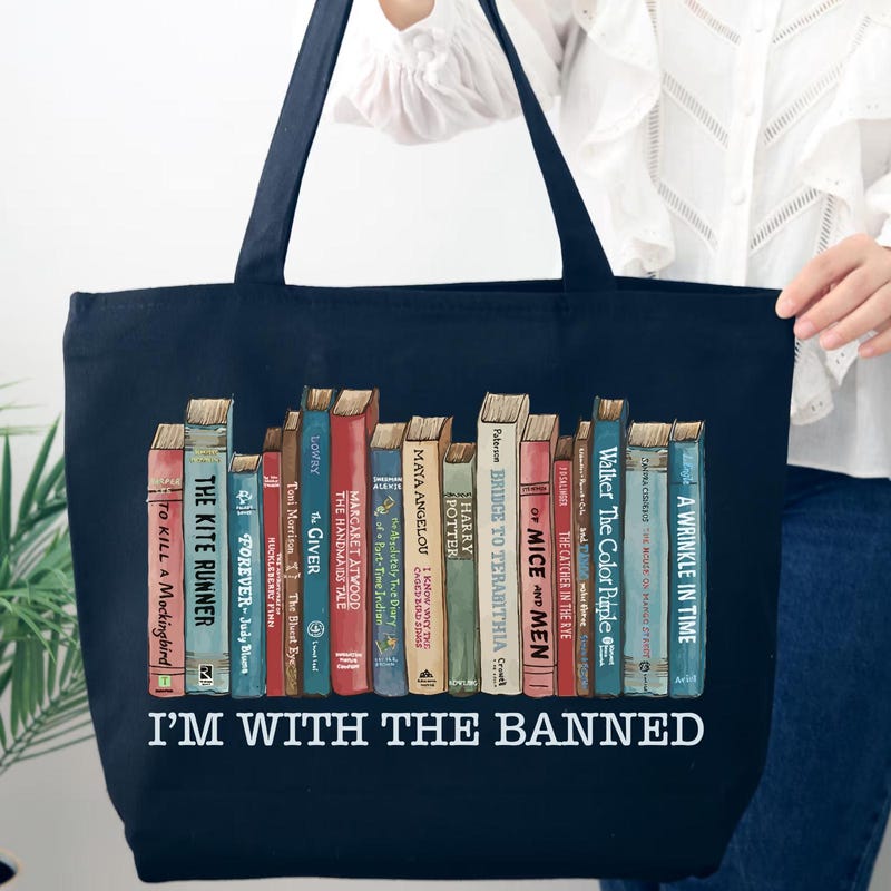I Read Banned Books Merch - Etsy