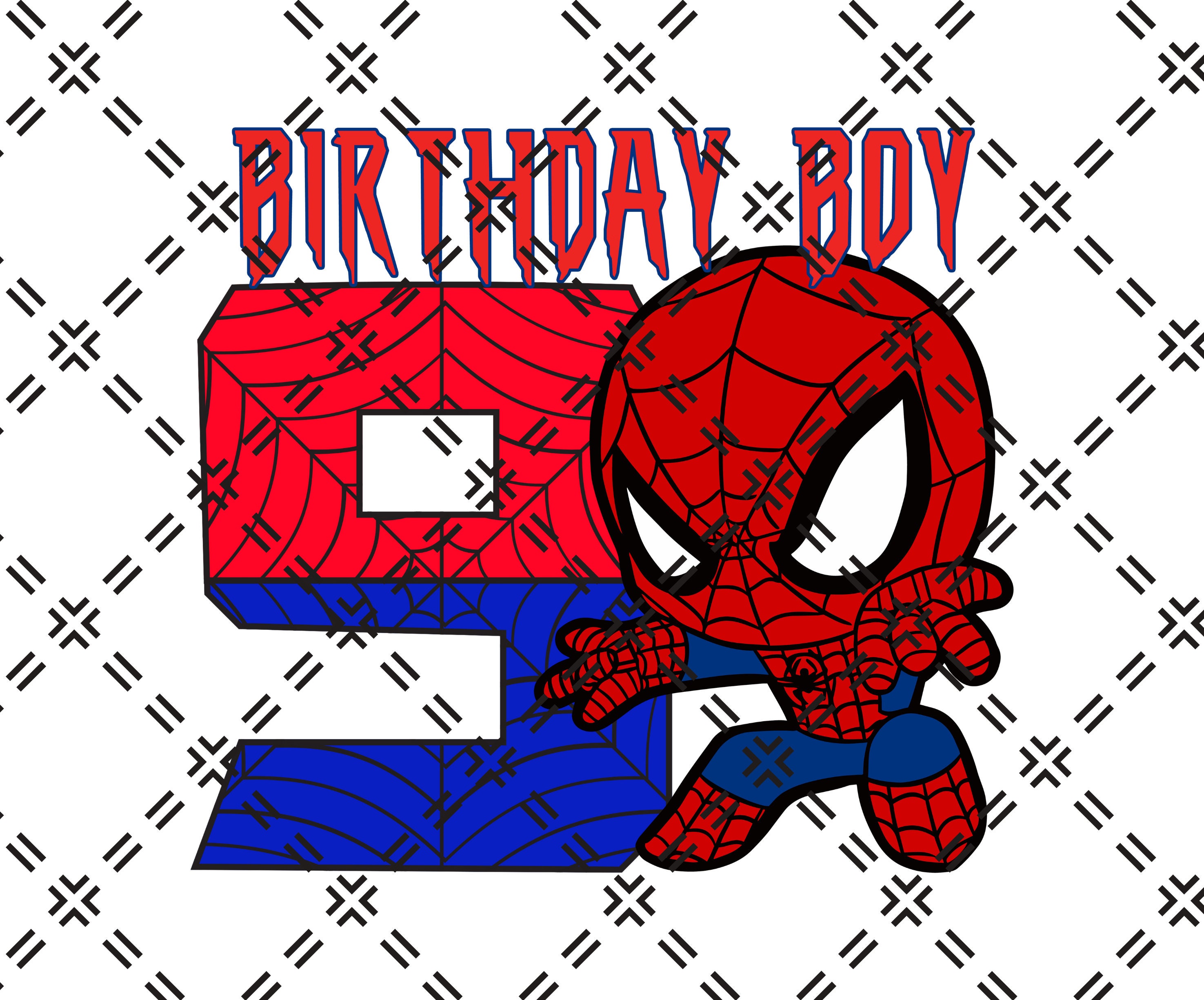 Spiderman 9rd Birthday Boy PNG, It's My Birthday, Spiderman, Spiderman ...