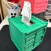 Container Style Tissue Box Cover Matte Green - Etsy