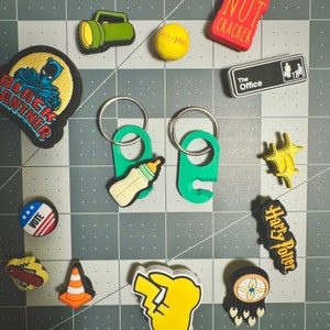 Crocs Jibbitz Charms Keychain Adapter Turn Your Shoe Charms Into ...