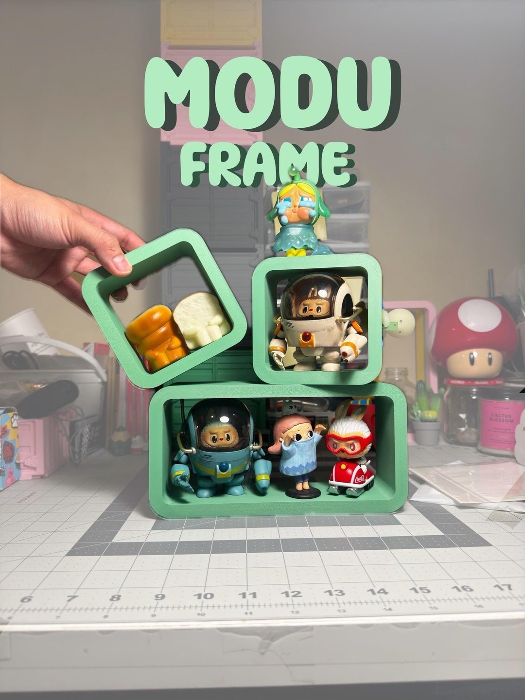 Moduframes - (matte Green) Modular Stackable Frames for Creative Home ...