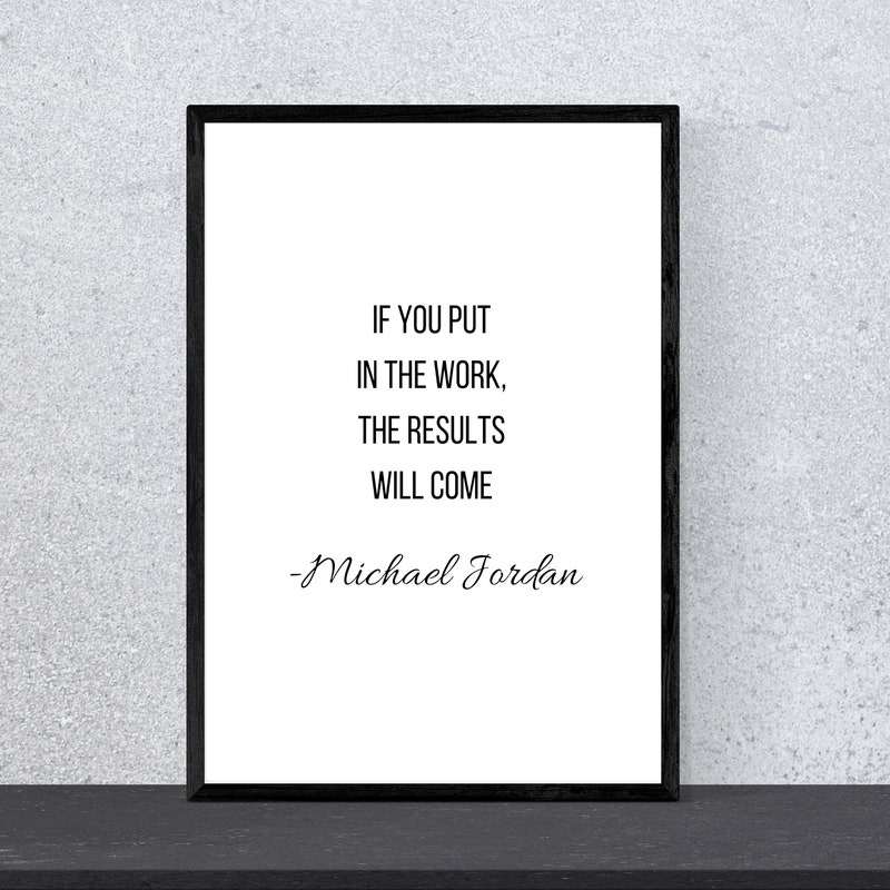 Michael Jordan Poster - Etsy