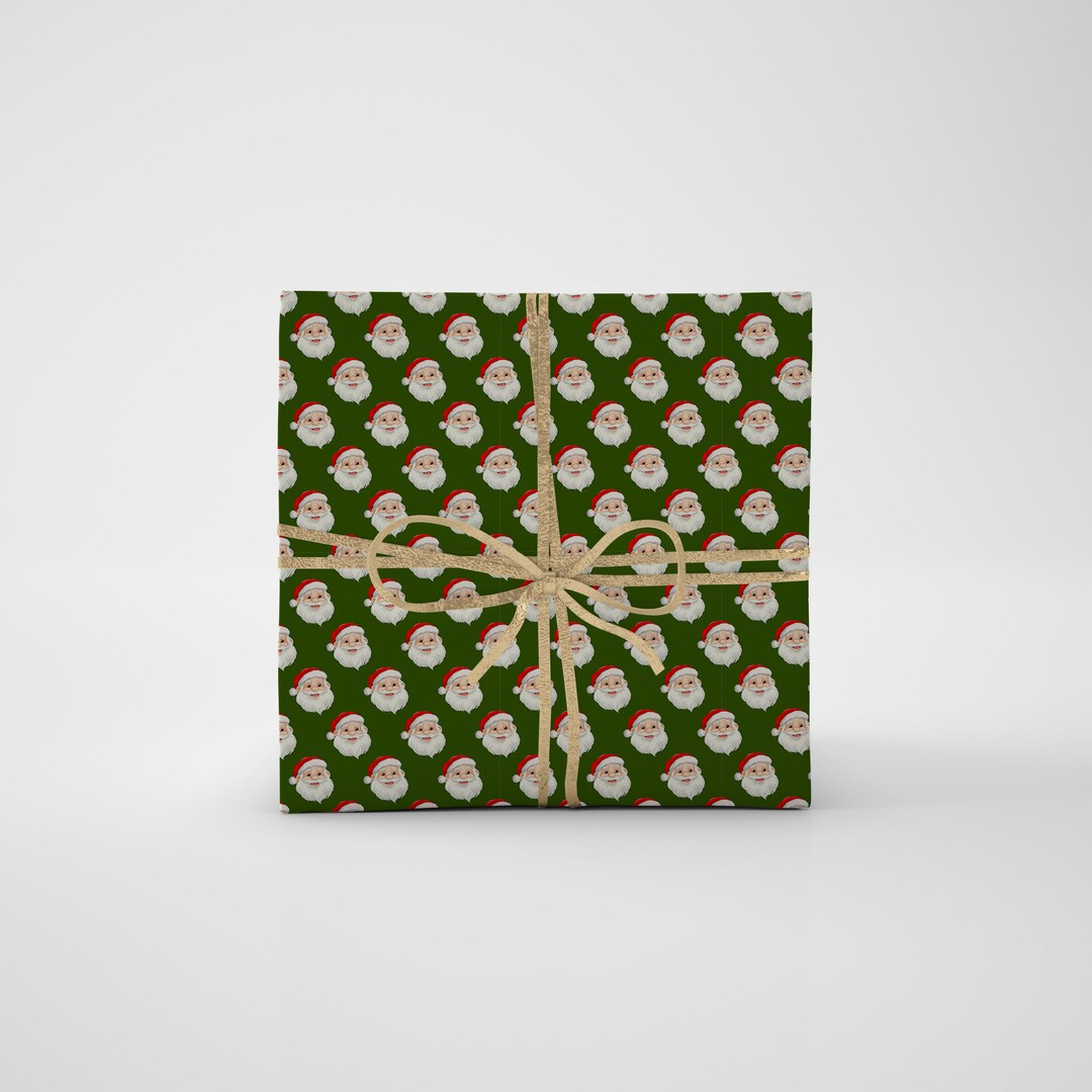 Santa Wrapping Paper | Christmas Special Gift Wrap | Elegant Wrapping ...