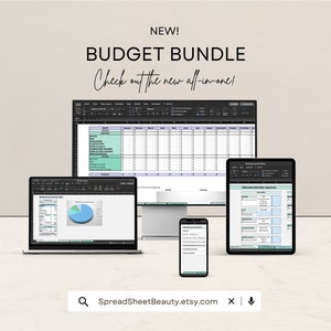 Budget Bundle Template - Etsy