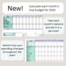 Budget Bundle Template - Etsy