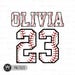 Baseball Alphabet & Numbers PNG: Team Font Clipart (digital Download ...