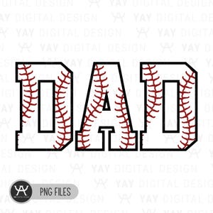 Baseball Alphabet & Numbers PNG: Team Font Clipart (digital Download ...