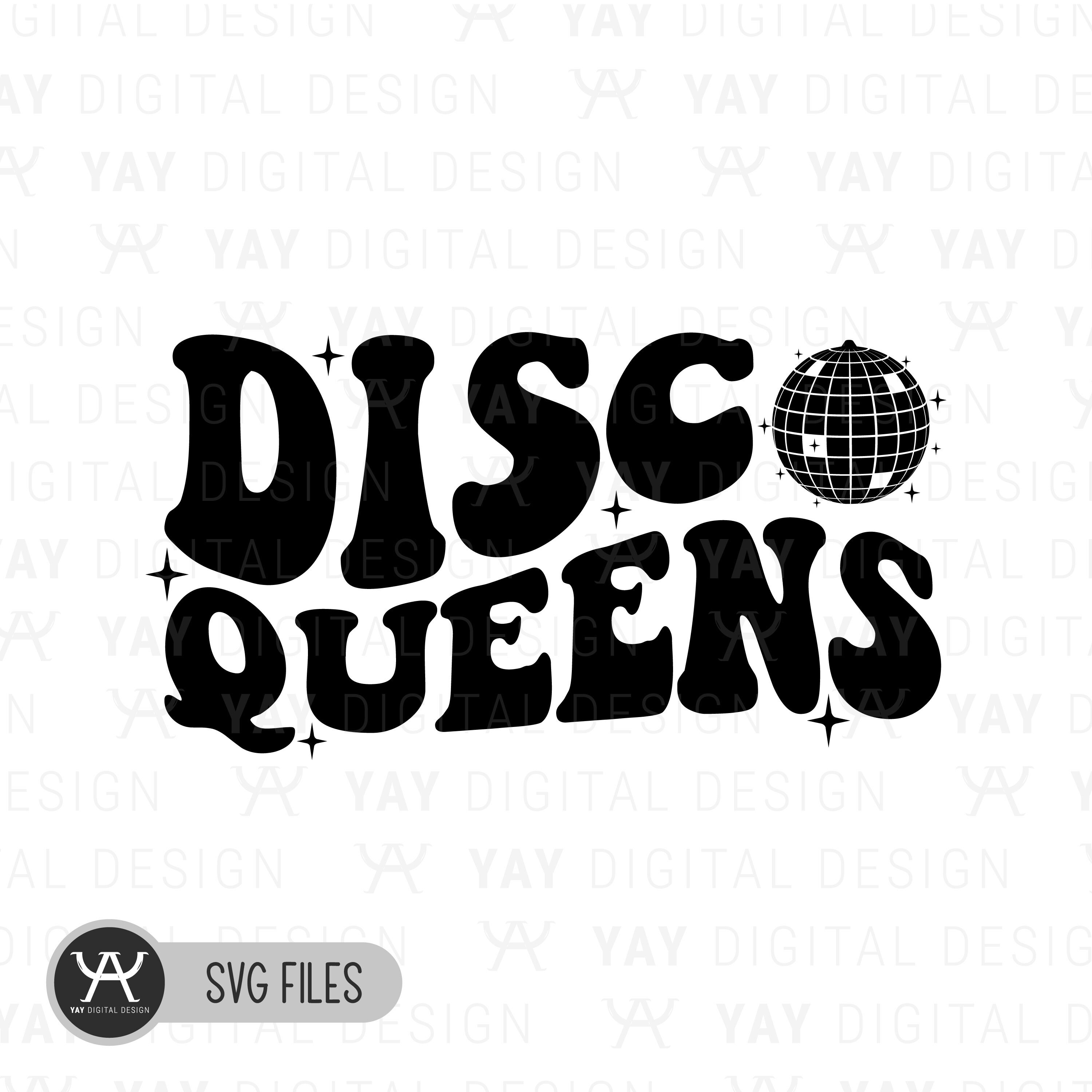 Disco Bride Svg, Dancing Queens Svg, Bachelorette Party Svg, Last Disco ...