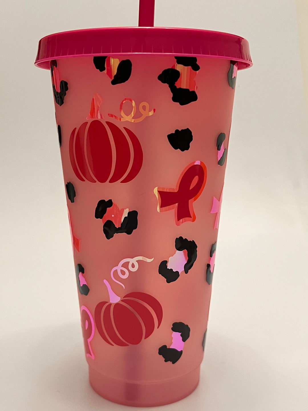 Customizable Breast Cancer Cup - Etsy
