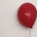 Pop Art Sculpture, Red Ceramic Balloon, Interior Design, Pottery Wall ...