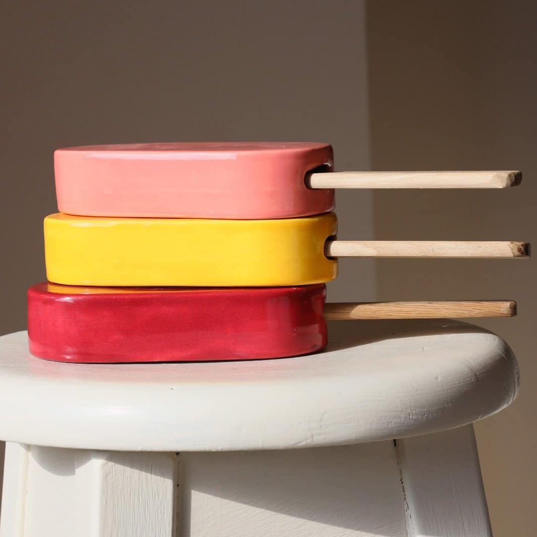 Red Pop Art Popsicle Wall Hanging, Popsicle Wall Art, Popsicle ...