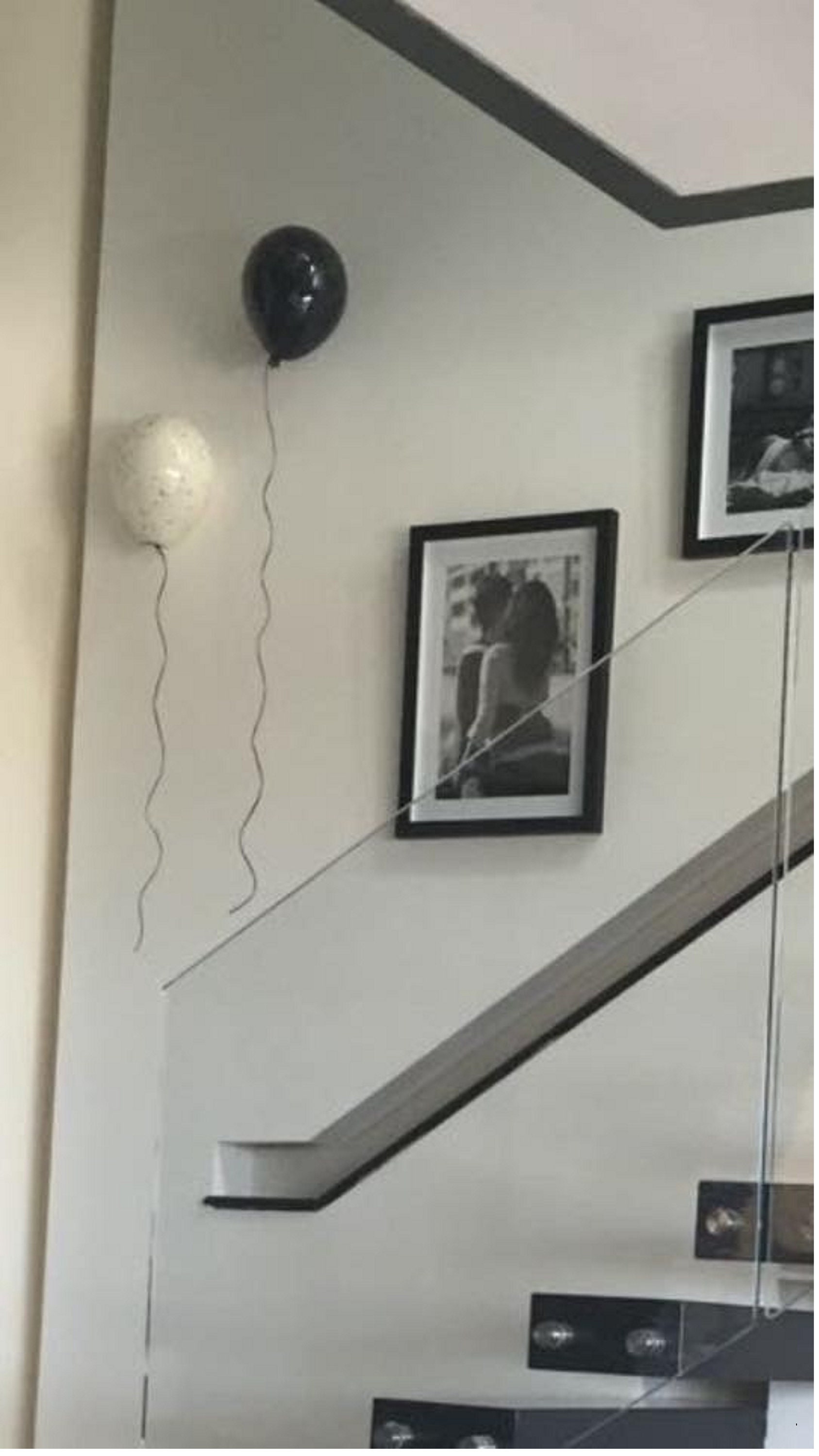 Balloon Sculpture Indigo Ceramic Balloon Sculpture Wall - Etsy