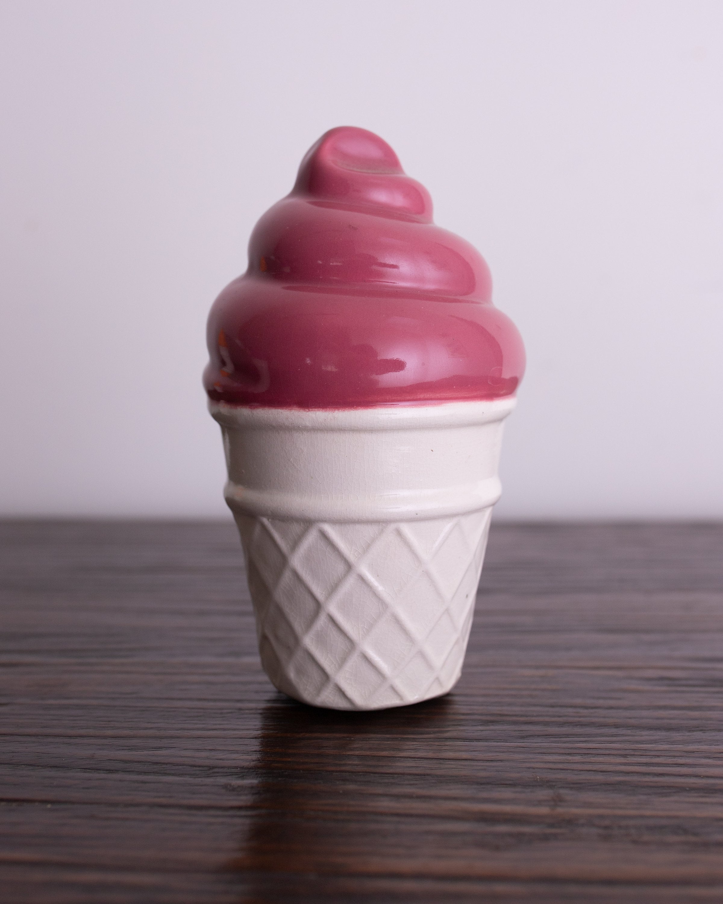 Ceramic Ice Cream Cone Decor, Bakery Gift, Kitchen Decor, Wall ...