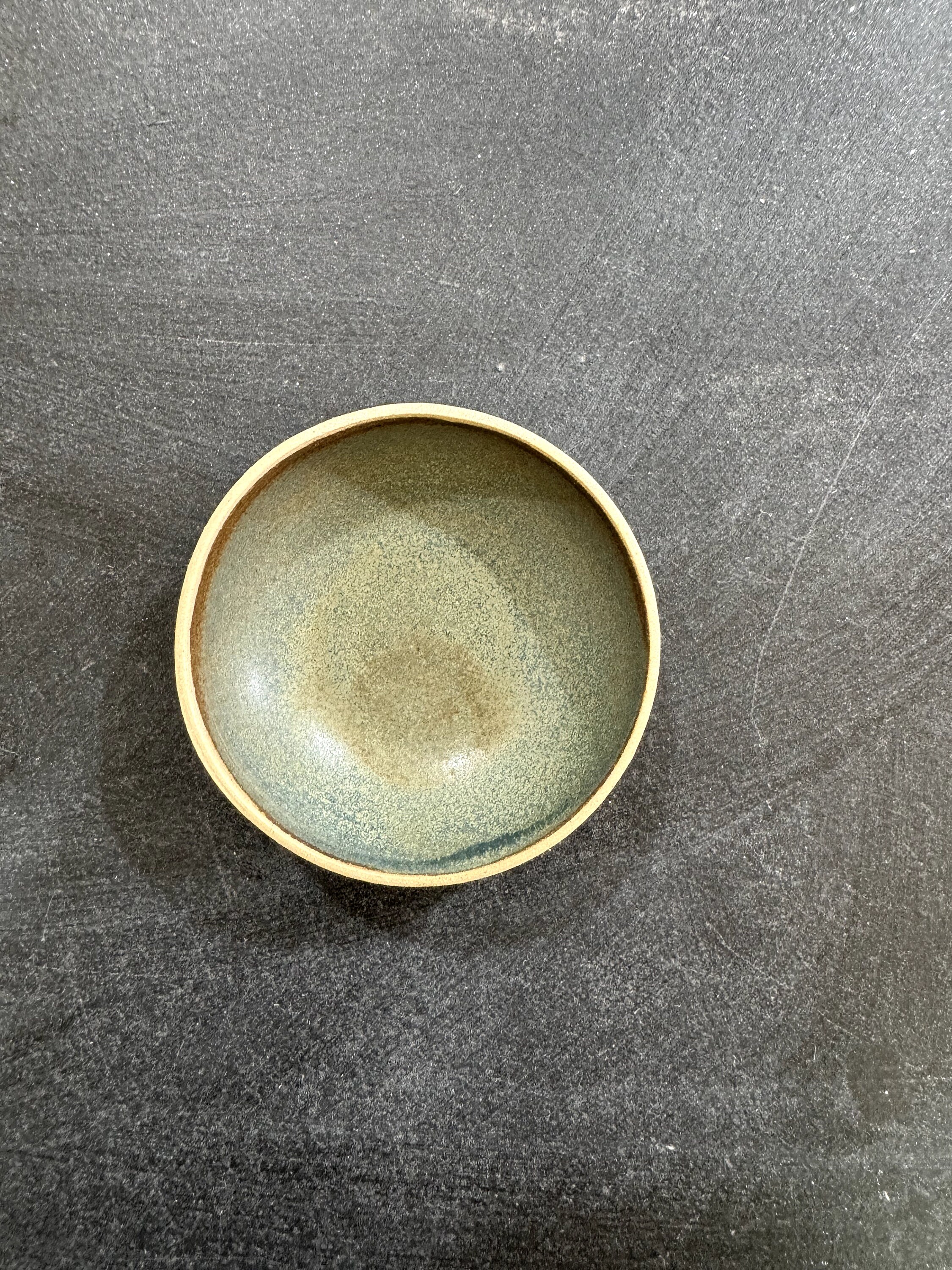 Blue Green Ceramic Plates, Handmade Earthy Pottery, Housewarming, Oval ...