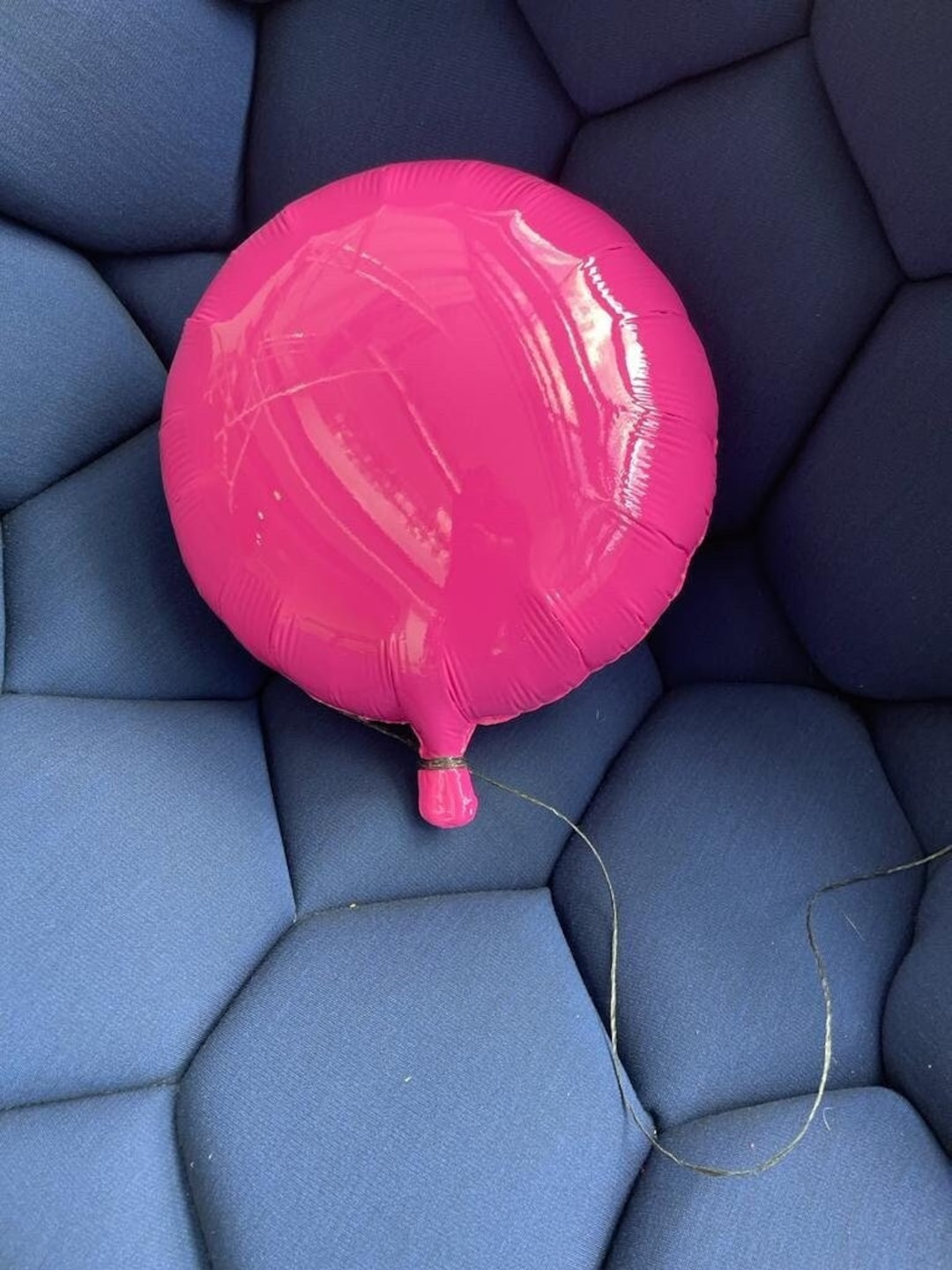 Pop Art Wall Hanging, Magenta Pink Ceramic Helium Balloon, Nursery Wall ...