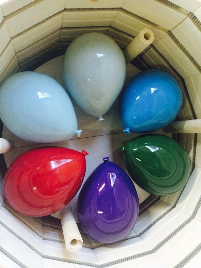 Balloon Sculpture, Red Ceramic Balloon, Sculpture Wall Hanging, Ceiling ...