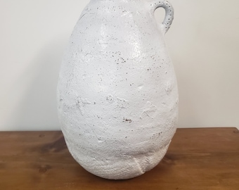 Large Jug Vase White - Etsy
