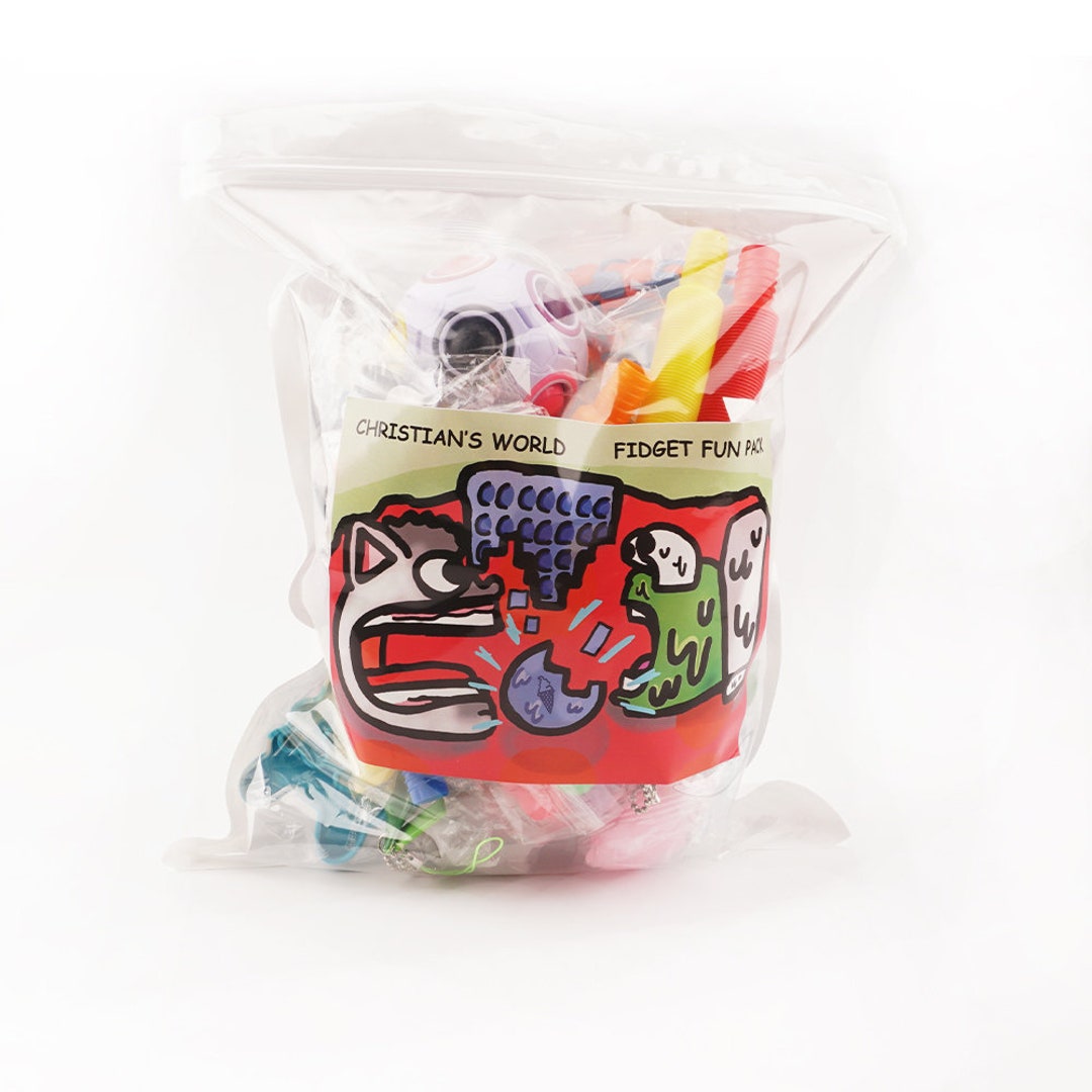 Christian's World Fidget Fun Pack-32 Pcs. - Etsy