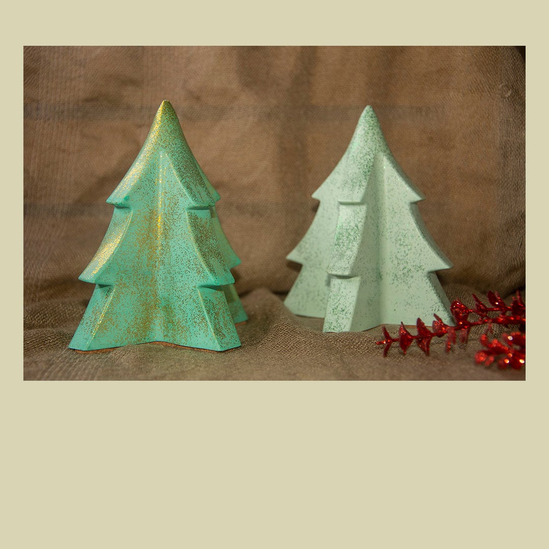Mini CHRISTMAS TREE by JESMONITE - Etsy