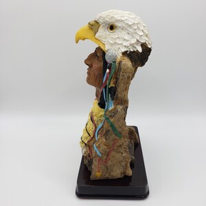 Vintage Adeline Collection North American Native Statue Figurine With ...