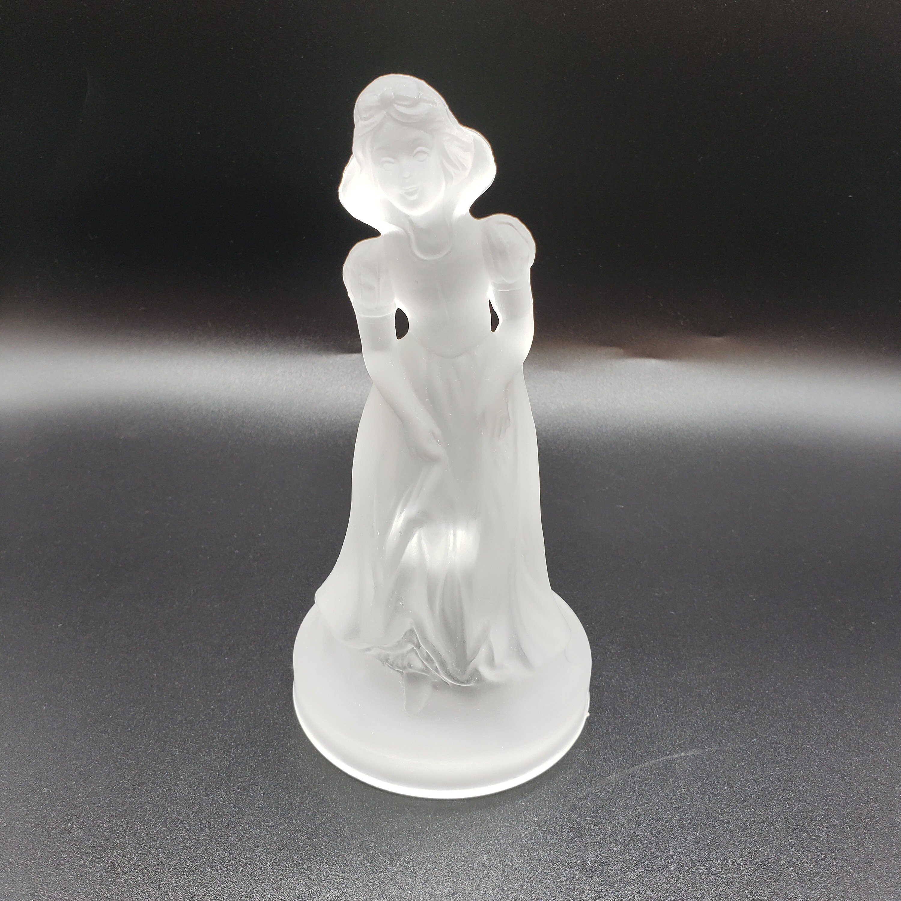 Walt Disney Frosted Glass Snow White Figurine - Etsy